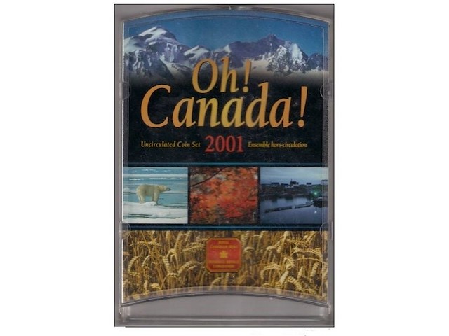 Kanada Canada 2001. Kovnicki set