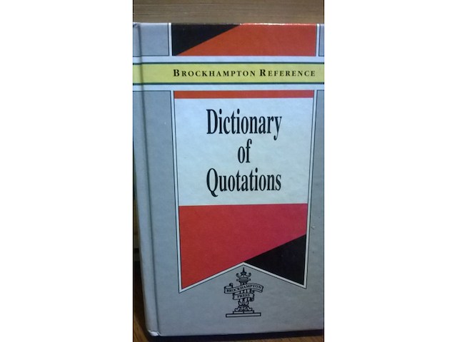 Dictionary of Quotations. RETKO.