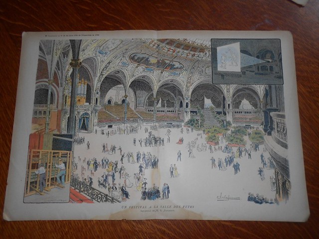 svetska izložba,pariz 1900g,m.e.vavasseur