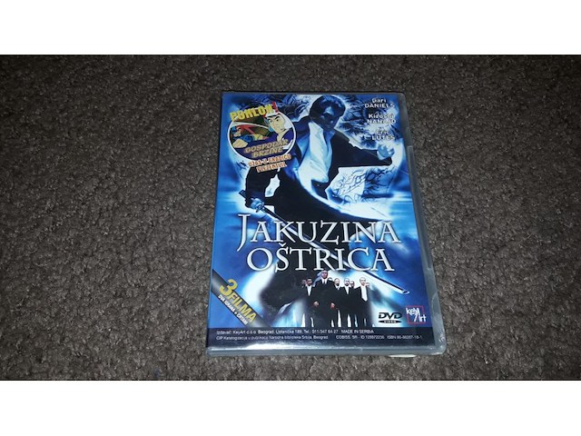 Jednooki Džek i Jakuzina oštrica DVD , U CELOFANU