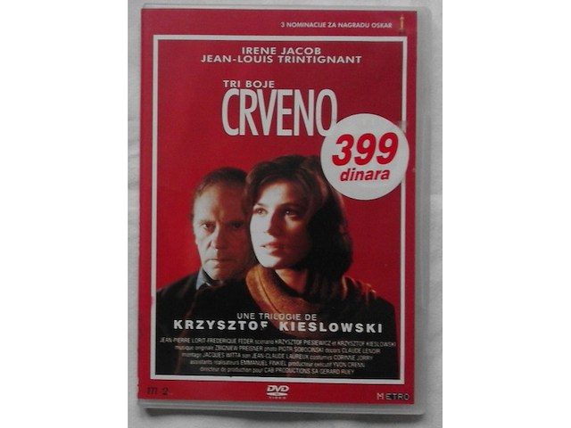 TRI BOJE CRVENO (Remek delo Krzysztof Kieslowski)