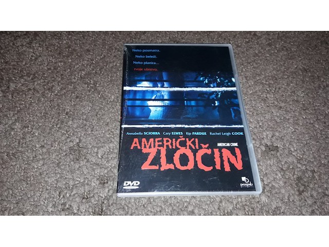 Američki zločin DVD , U CELOFANU