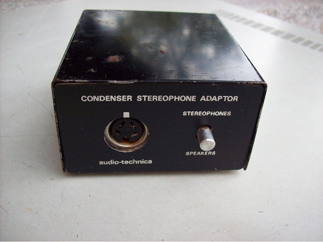 audio -technica stereophone adaptor  AT - 705  Japan
