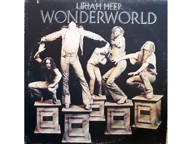 LP: URIAH HEEP - WONDERWORLD (US PRESS)