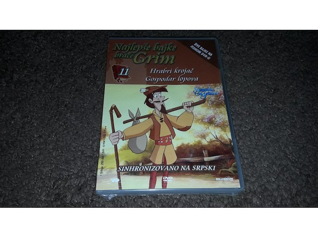 Najlepse bajke brace Grim 11 DVD , U CELOFANU