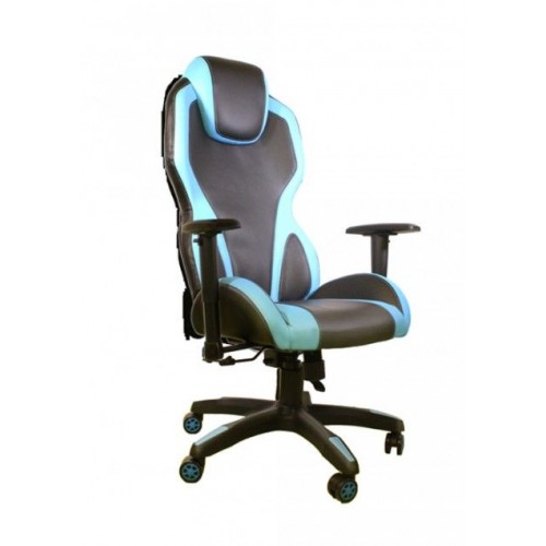Gejmerska stolica e-Sport DS-059 Black/Blue