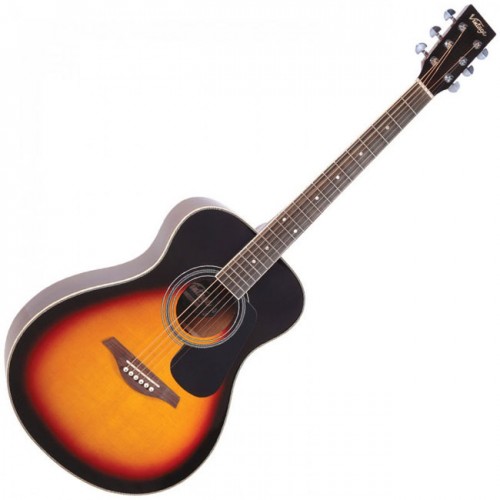 Akustična folk gitara Vintage V300VSB Sunburst