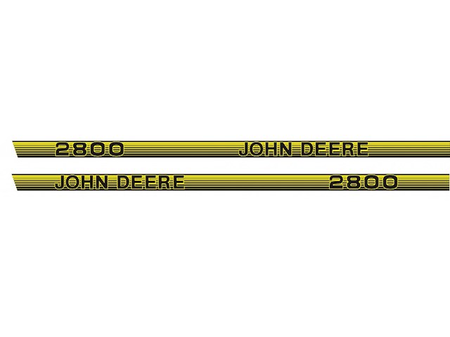 JOHN DEERE 2800  - Nalepnice za traktor