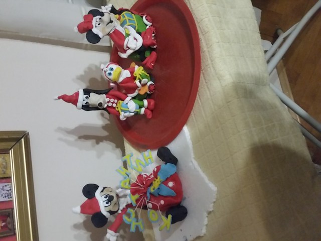 Komplet Miki mouse, Mini, Silja i Paja velike figure