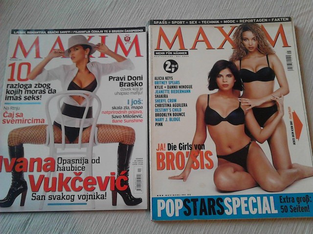 MAXIM..PLUS MAXIM SPECIJAL IZ 2002.G