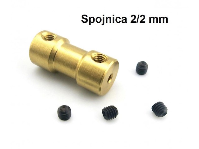 Spojnica za motor - 2/2 mm