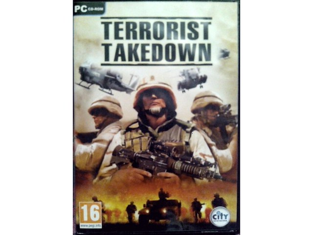 PC CD-ROM   TERRORIST TAKEDOWN