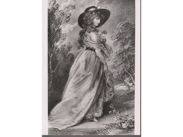 THOMAS GAINSBOROUGH / Lady walking in the Mall