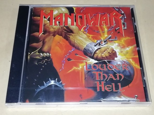 Manowar ‎– Louder Than Hell (CD) NOVO