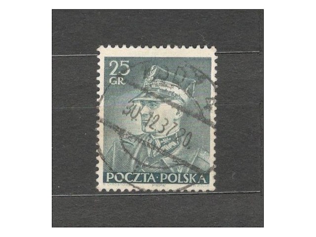 Poljska 1937  žigosan