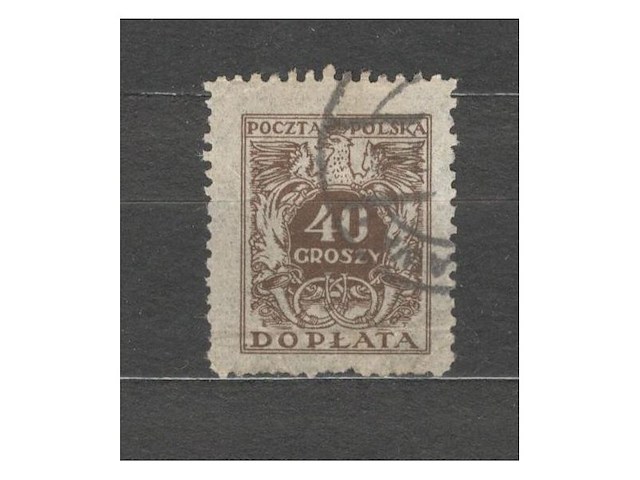 Poljska 1924 žigosan