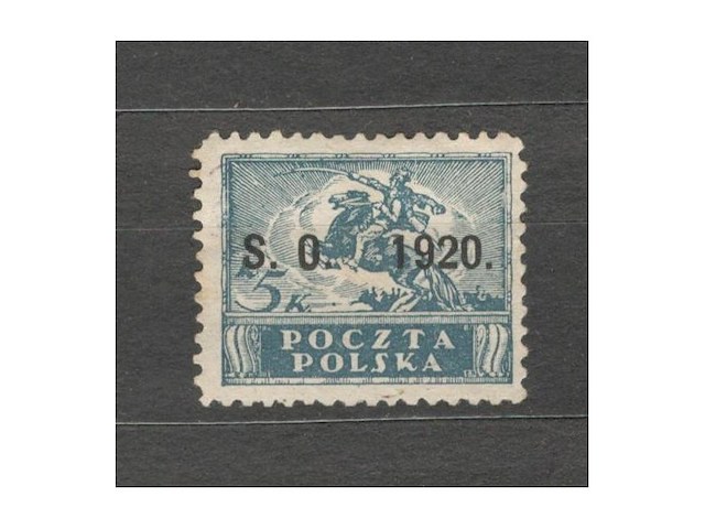 Poljska 1920 žigosan