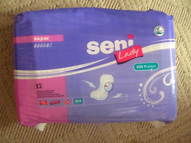 Seni Lady, 15 komada, uroprotect