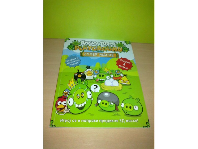 Super maske  Angry Birds Playground