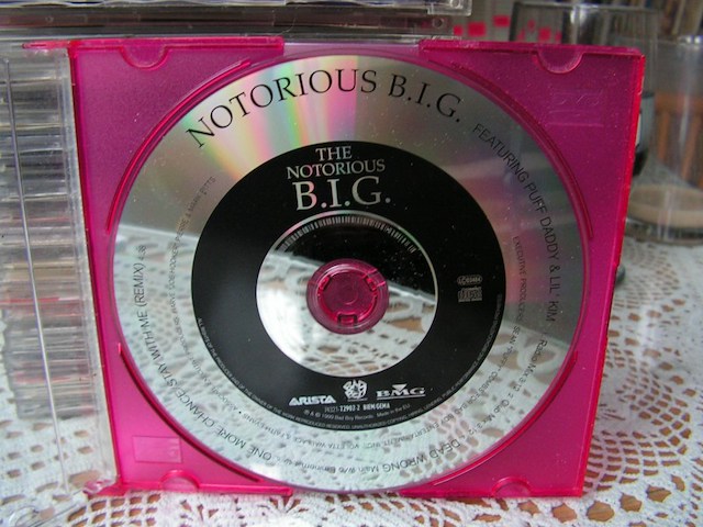 NOTORIOUS B.I.G.-CD SINGL-REDAK, 5 NUMERA-BEZ OMOTA