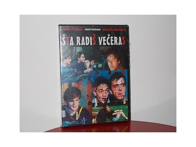 ŠTA RADIŠ VEČERAS (DVD)