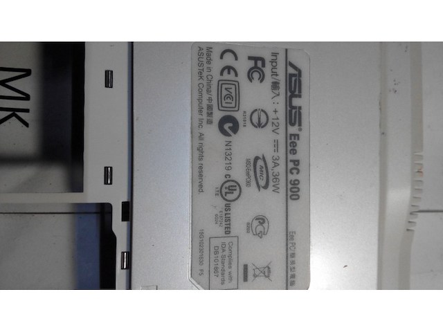 ASUS eee PC 900 Donji deo kucista