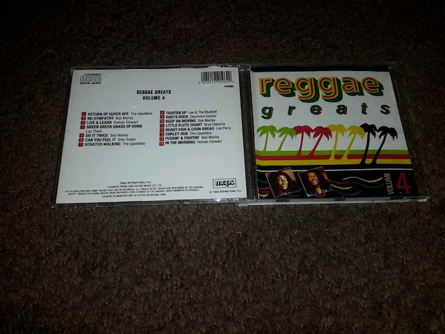 VA - Reggae greats Volume 4 , ORIGINAL