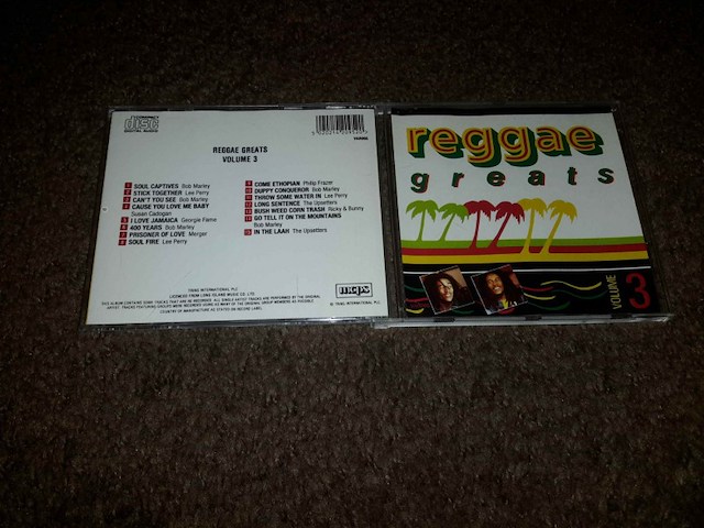 VA - Reggae greats Volume 3 , ORIGINAL