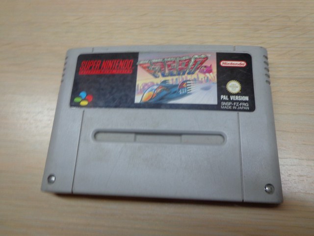 Super Nintendo F-ZERO-