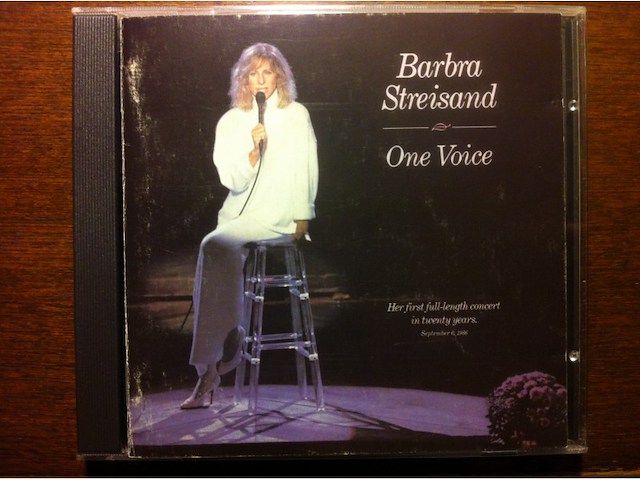 Barbra Streisand - ONE VOICE Live   1987