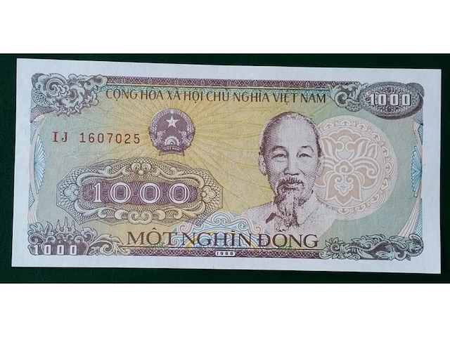 Vietnam 1000 ĐONG 1988 UNC