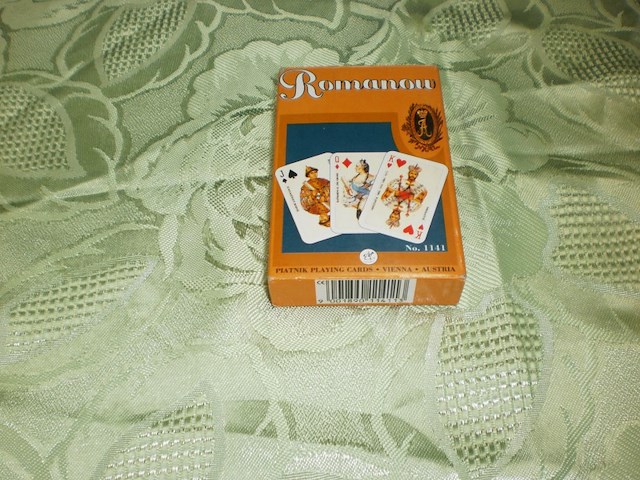 Romanow - Piatnik Playing Cards