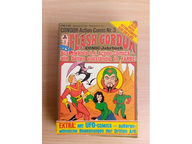 Flash Gordon na nemačkom u boji