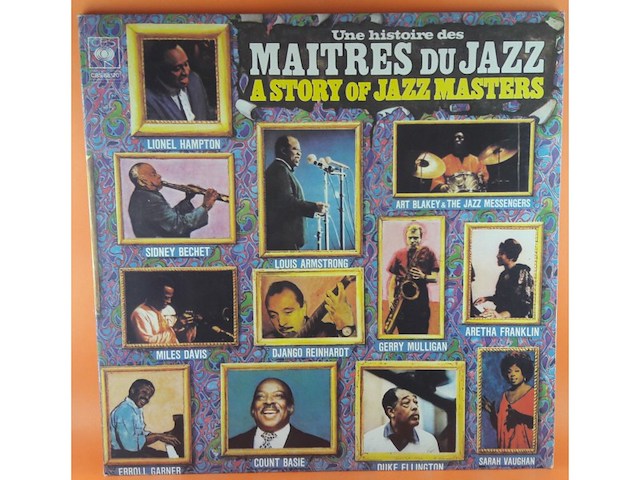 Various ‎– Une Histoire Des Maitres Du Jazz,2xLP