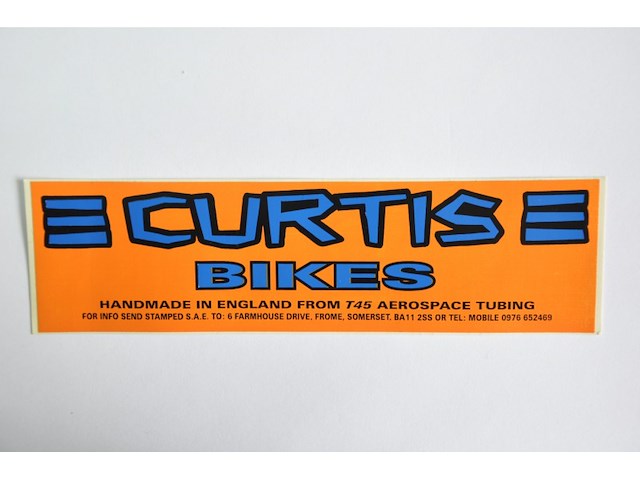 Nalepnica Curtis BMX za bicikl original
