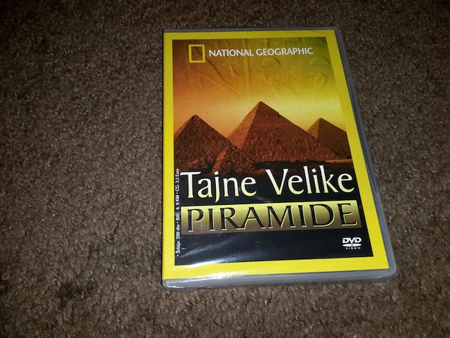 Tajne velike piramide DVD , U CELOFANU