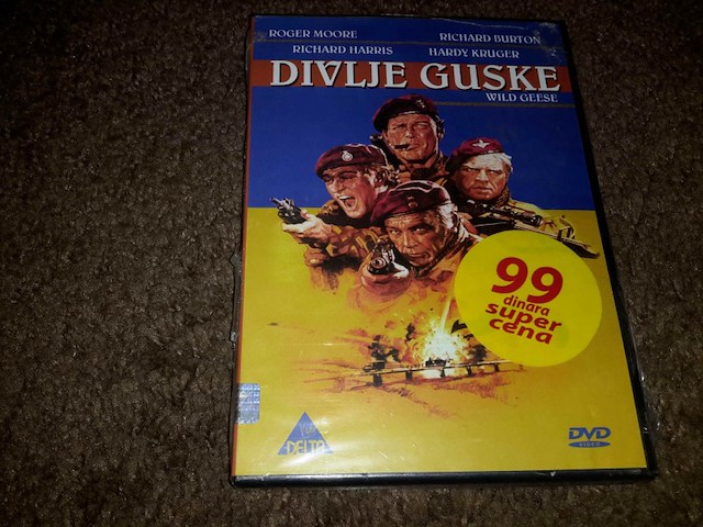 Divlje guske DVD , U CELOFANU