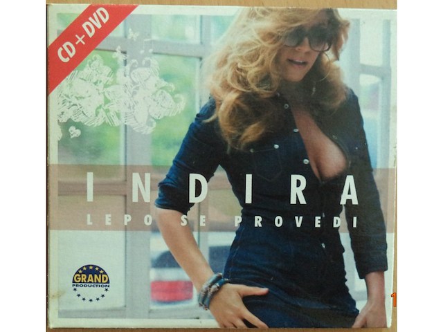 Indira ‎– Lepo Se Provedi CD+DVD