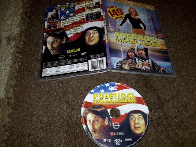 Posetioci osvajaju Ameriku DVD