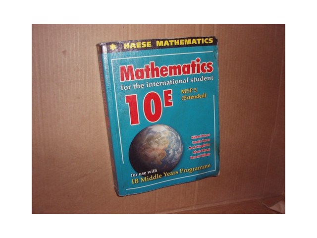 Matehematics for international students, 10E