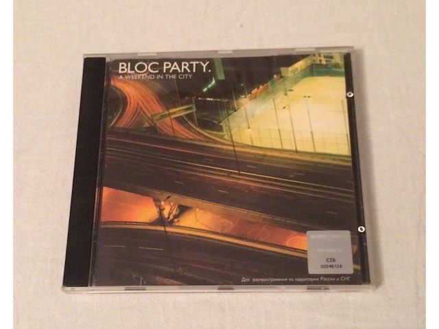 BLOC PARTY - A Weekend In The City (EU/RUS)