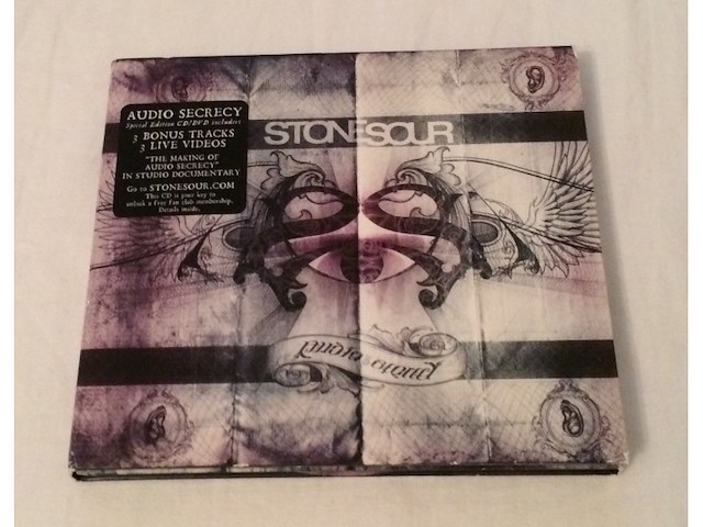 STONE SOUR - Audio Secrecy (spec.edition) cd+dvd UK/EU