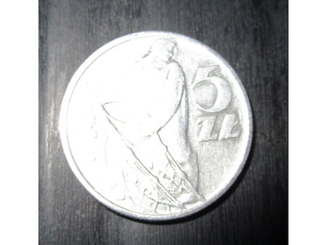 5 zlota 1949.g. Poljska