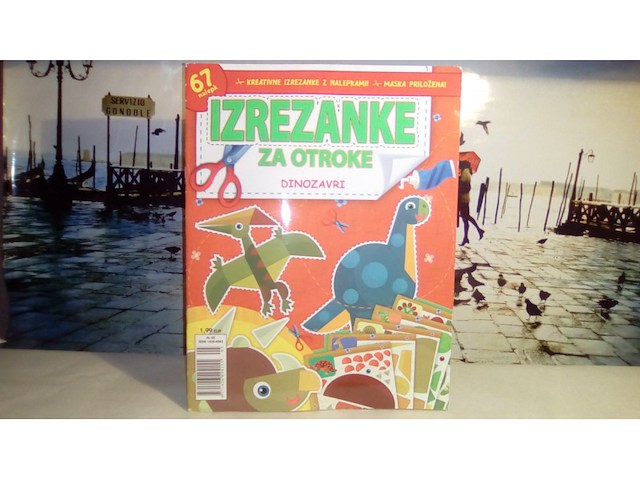 Dinosaurusi   sabloni za rezanje + nalepnice