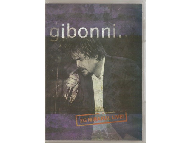 Gibonni* ‎– ZG Mirakul Live DVD