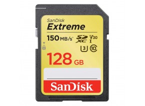 SanDisk SDXC 128GB Extreme 150MB/s