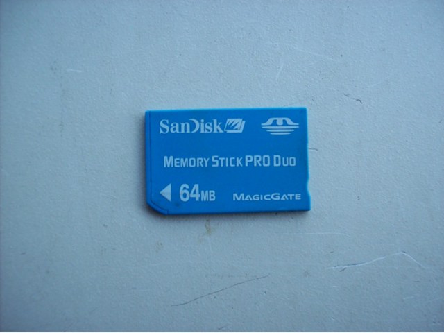 Memory Stick PRO Duo  64 mb