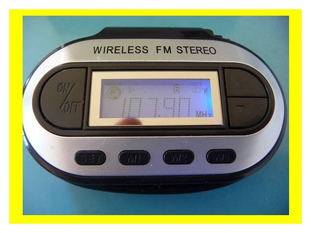 Portabl FM Stereo Predajnik 88-108 Mhz sa audio ulazo