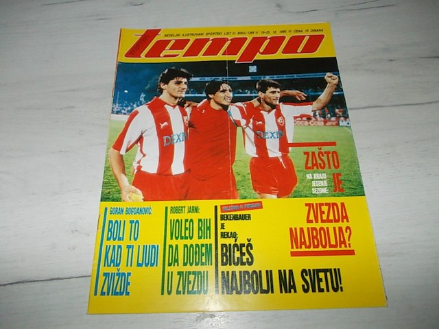 Tempo br.1295 (Poster FK Crvena zvezda)