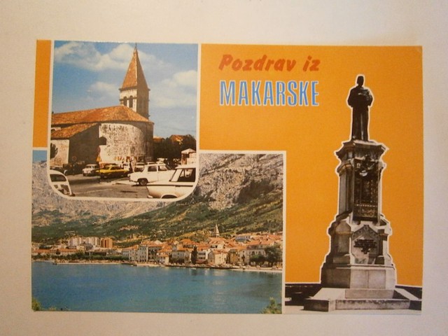 MAKARSKA;  PUTOVALA 1980.GODINE